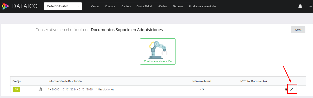 ¿Cómo habilitar documento soporte?