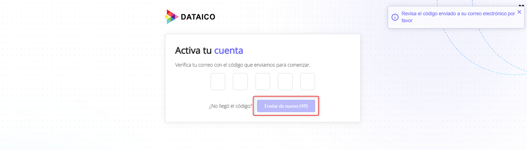Código de verificación de Dataico: Todo lo que necesitas saber.