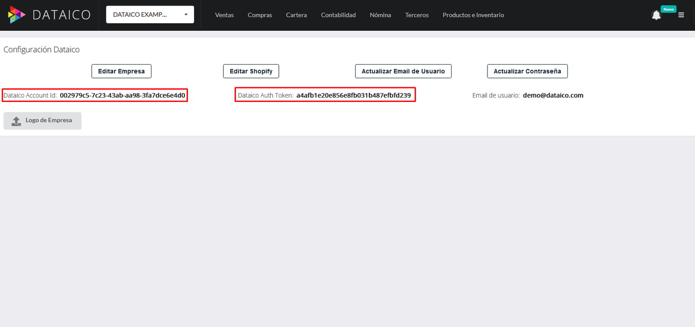Documentación Técnica de la API de DATAICO FACTURA ELECTRÓNICA