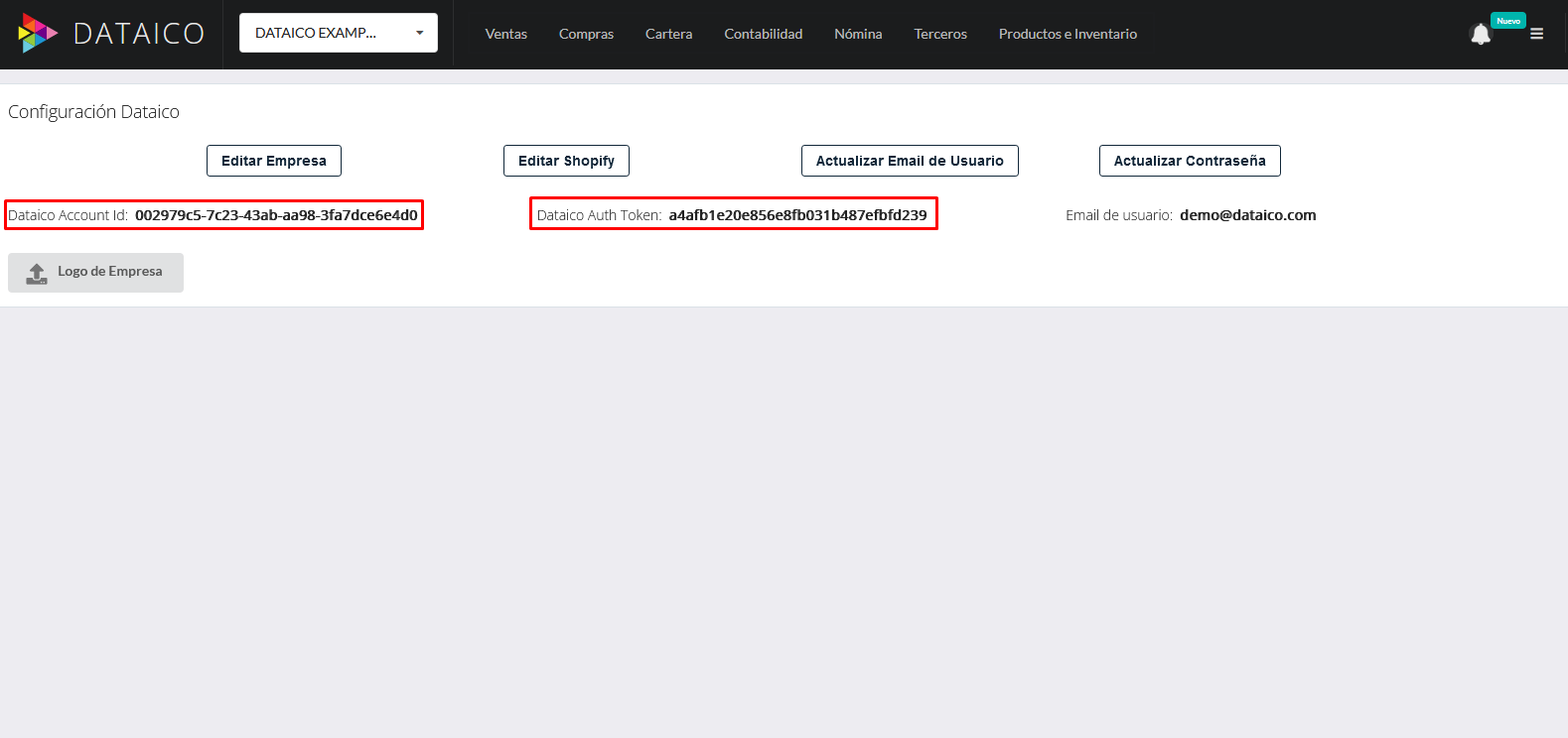 Documentación Técnica de la API de DATAICO FACTURA ELECTRÓNICA