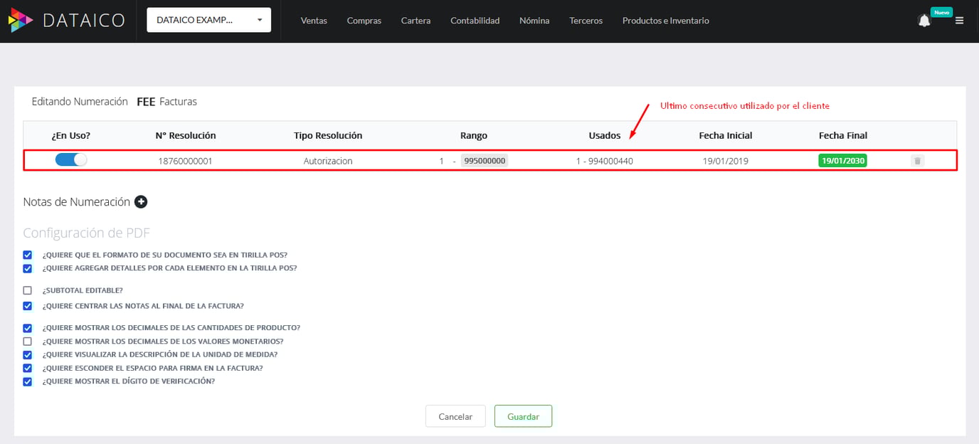 Documentación Técnica de la API de DATAICO FACTURA ELECTRÓNICA