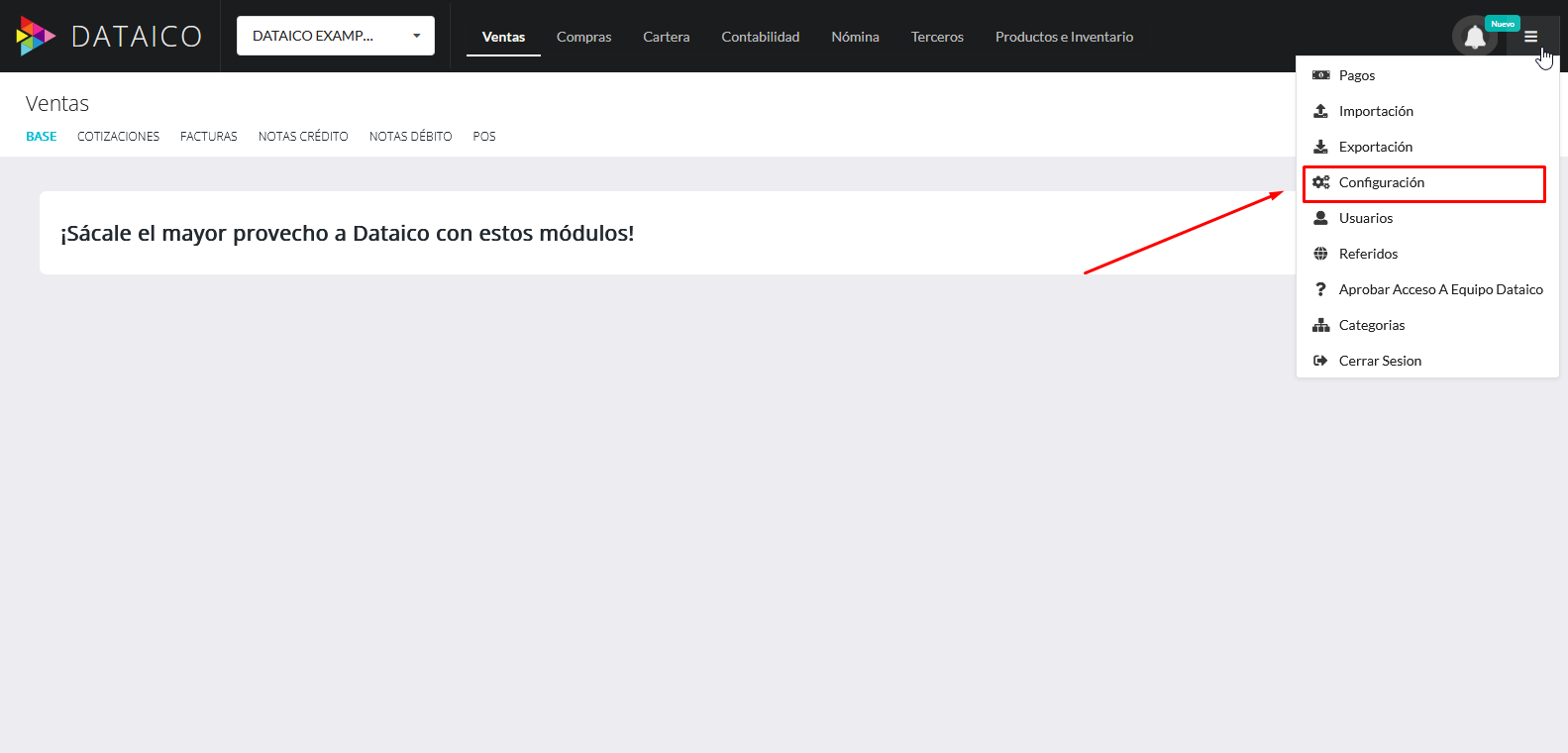 Documentación Técnica de la API de DATAICO POS ELECTRÓNICO