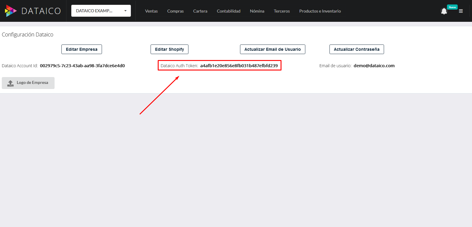 Documentación Técnica de la API de DATAICO POS ELECTRÓNICO