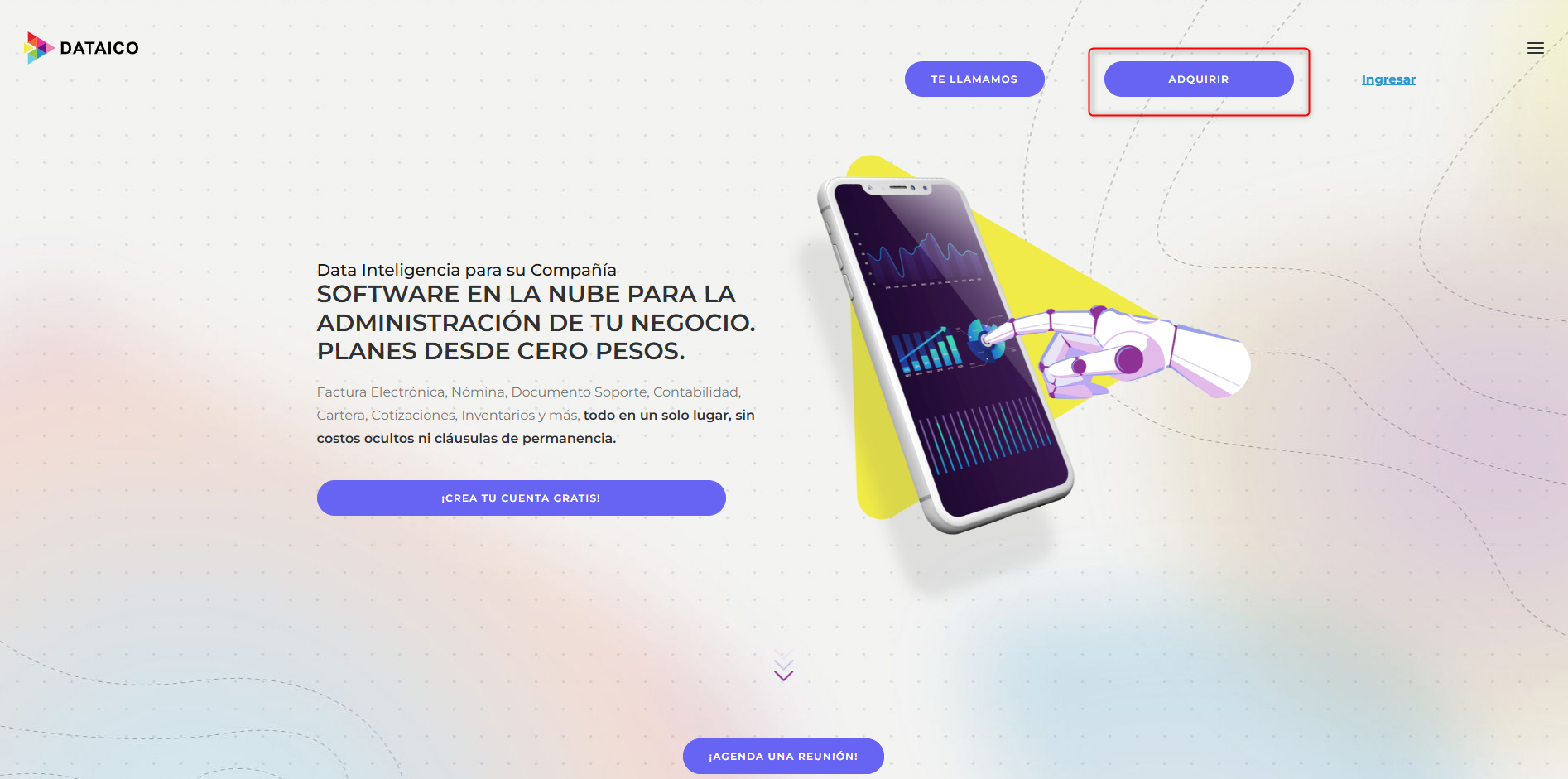 ¿Cómo crear una cuenta en Dataico?