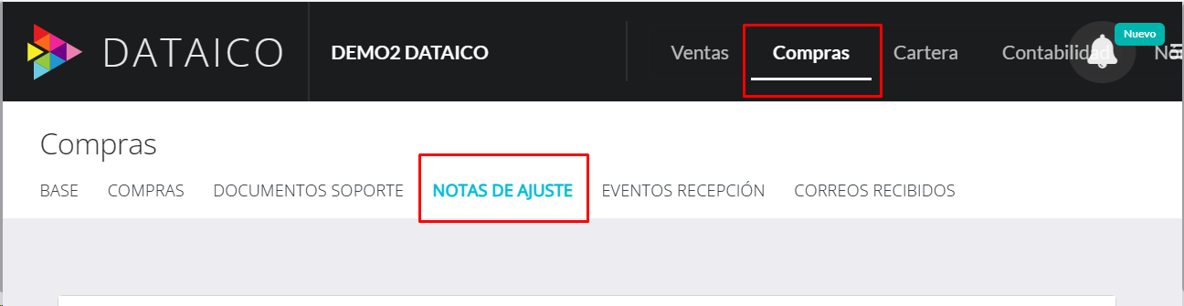 COMO REALIZAR NOTA DE AJUSTE.